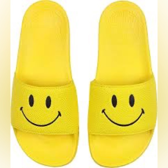 chinatown | Shoes | Chinatown Market Smiley Slides Sandals Yellow 25032 ...